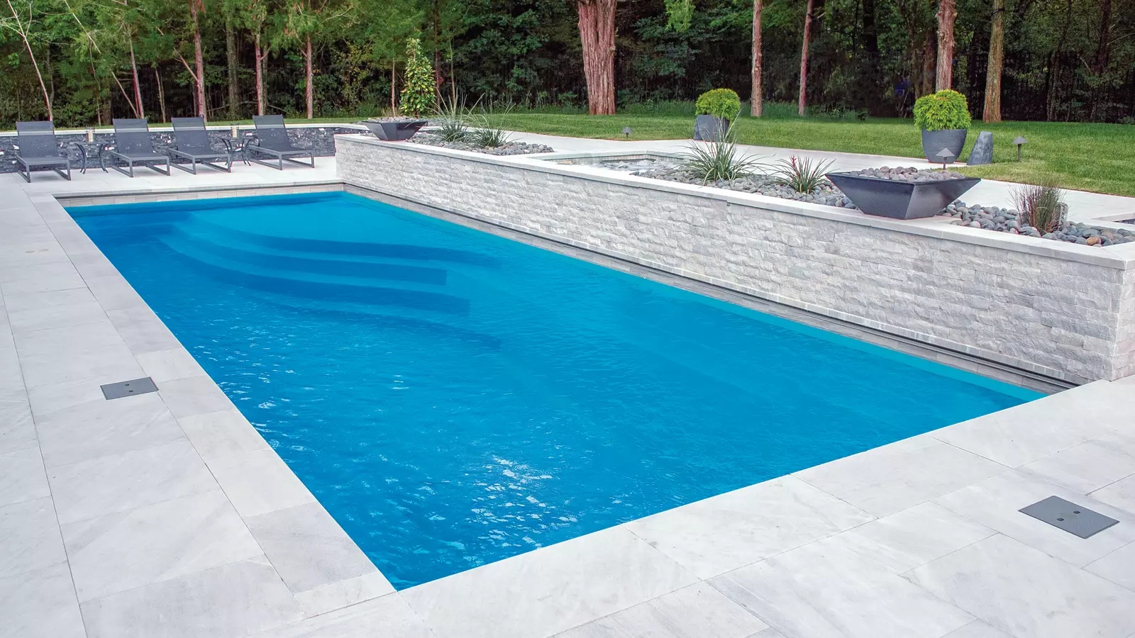 Wave™ - Leisure Pools Fiberglass inground swimming pools and spas