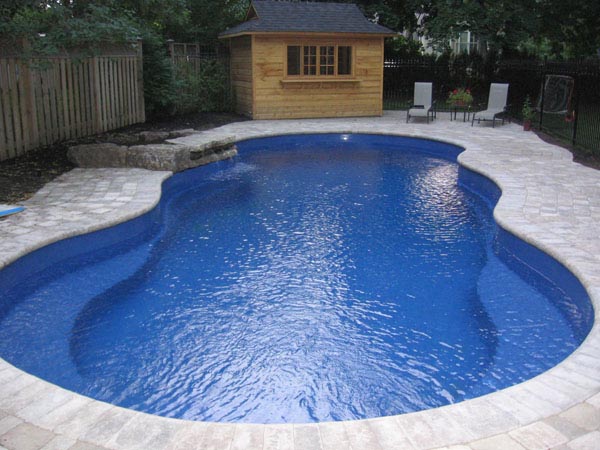 The Riviera™ - Leisure Pools Fiberglass inground swimming pools and spas