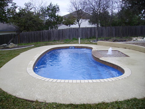 The Tuscany™ - Leisure Pools Fiberglass inground swimming pools and spas