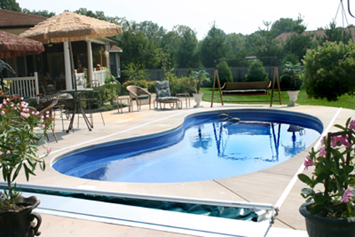 The Tuscany™ - Leisure Pools Fiberglass inground swimming pools and spas