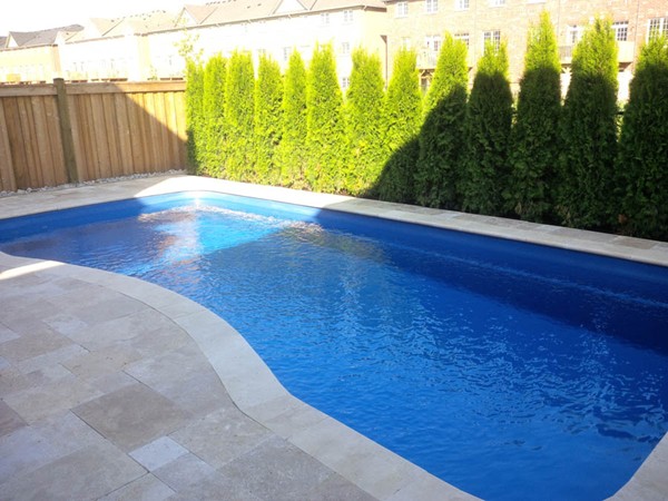 Milton Pool/Landscape installation - Fiberglass inground swimming pools ...
