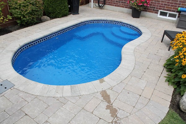 Ajax Pool/Landscape installation - Fiberglass inground swimming pools ...