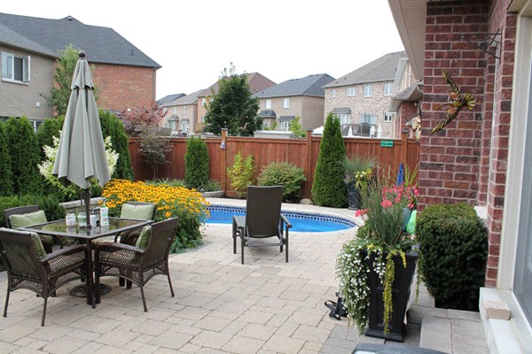 Ajax Pool/Landscape installation - Fiberglass inground swimming pools ...